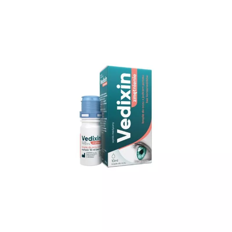 Vedixin Zmętnienie krople do oczu x 10 ml | Apteka Na 83