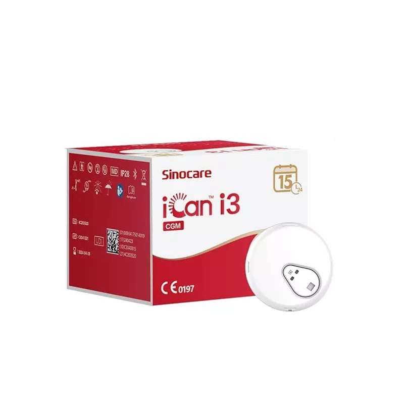 Sinocare iCan i3 CGM system do ciągłego monitorowania glikemii x 1 ...