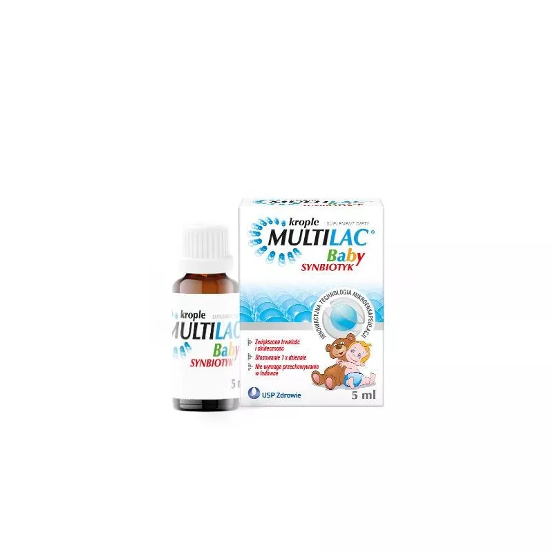Multilac Baby Synbiotyk krople 5 ml | Apteka Na 83
