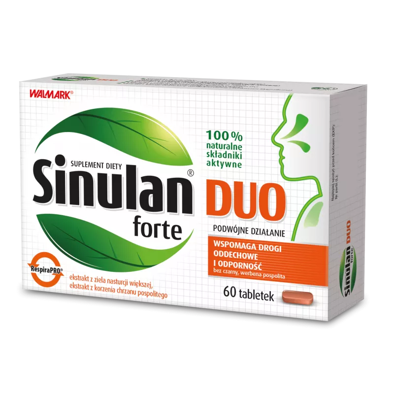 Sinulan Duo Forte x 60 tabletek | Apteka Na 83