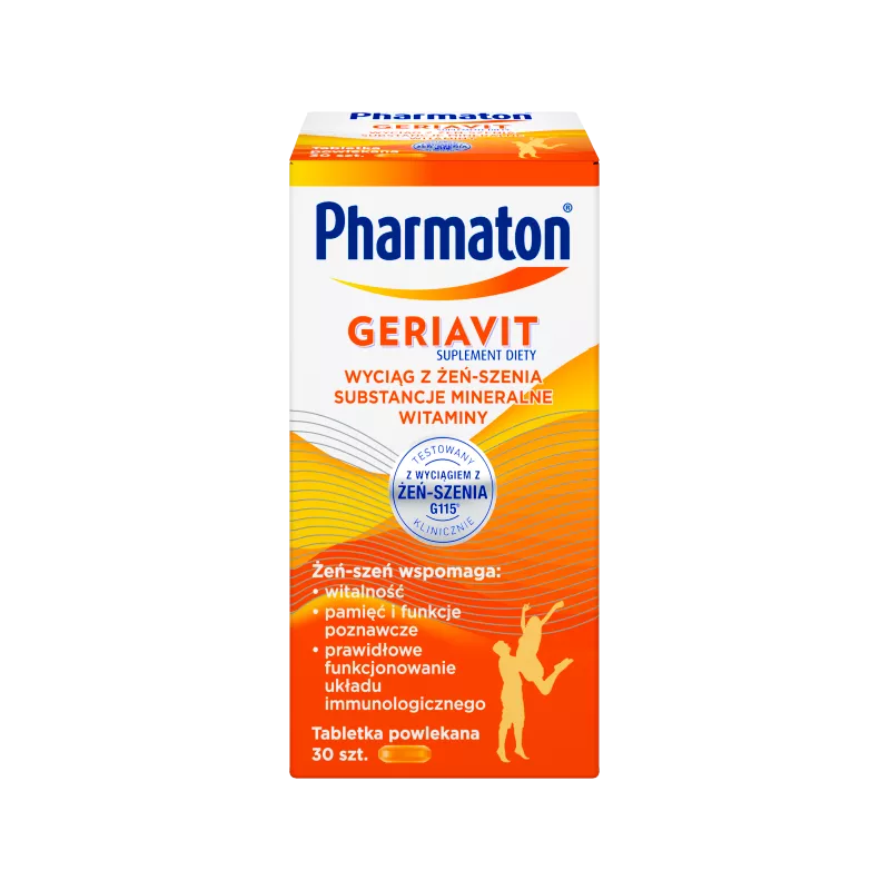 Geriavit pharmaton x 30 tabletek | Apteka Na 83