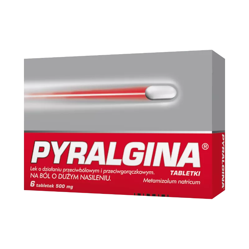 Pyralgina 500mg x 6 tabletek | Apteka Na 83
