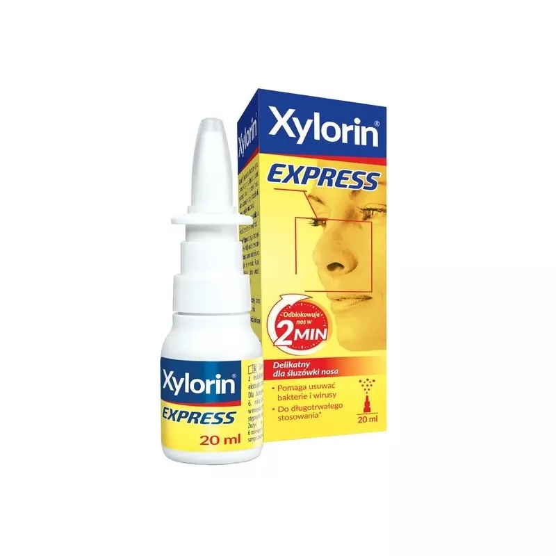 Xylorin Express spray do nosa x 20 ml | Apteka Na 83