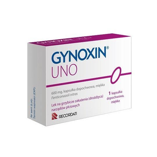 Gynoxin UNO 600 mg x 1 globulka (IMPORT) | Apteka Na 83